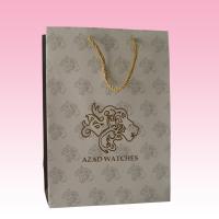 China custom white paper gift handle bags wholesale printing manufacturer for sale