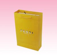 China custom printed orange paper bags company wholesale manufacturer for sale