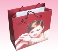 China custom cheap small coloured shopping paper bags wholesale with handle for sale