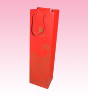 China custom quality wine paper handle bags wholesale maker manufacturer for sale