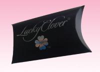 China custom luxury paper packaging box printing supplier for hair extension with PVC / PET window for sale