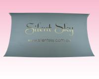 China custom wholesale brown kraft paper box with silver stamping logo for shirt for sale