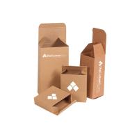 China custom kraft brown paper box packaging printing supplier for USB cable for sale