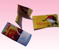 China custom luxury garment fabric centerfold label factory for wholesale T-shirt for sale
