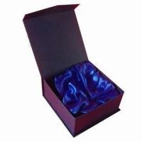 China custom wholesale paper cardboard jewelry boxes printing maker factory for sale