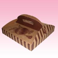 China custom commercial corrugated kraft paper gift boxes wholesale for glass cup for sale