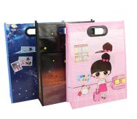 China custom promotional non woven garment bag d cut non woven bags fabric handbags for sale