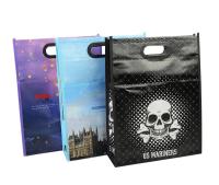 China custom promotional non woven garment bag d cut non woven bags fabric handbags for sale