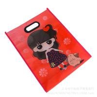 China custom promotional non woven garment bag d cut non woven bags fabric handbags for sale