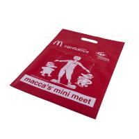China non woven fabric bags printing in bulk manufacturer with die cutting handle for sale