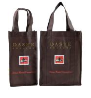 China custom promotional non woven wine bottle bags non woven tote bags supplier for sale