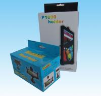 China custom recycled paper box wholesale with handle for tablet car mount holder for sale
