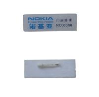 China restaurant name tags plastic id badge holder with logo printing insert paper for sale