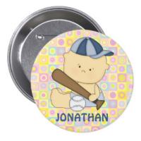 China custom metal round name tinplate badges online maker with safety pin factory for sale
