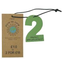 China custom full color bottle neck paper hang tag wholesale in sale manufacturer for sale