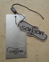 China custom fashion garment accessories paper label tag wholesale China manufacturer for sale