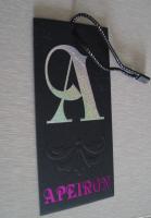 China custom fashion garment accessories paper label tag wholesale China manufacturer for sale