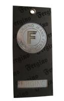 China custom fashion printed cardboard hang tags with flocking silver stamping logo for sale