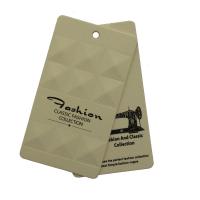 China custom personalized gift paper tags sneaker hang tags printable parcel tags for sale