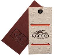 China custom personalized gift paper tags sneaker hang tags printable parcel tags for sale
