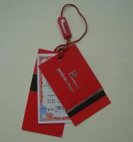 China custom fabric name tags cloth hangtag clothing hang tags brand tags for sale for sale