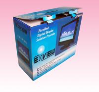 China custom recycled E-flute corrugated cardboard paper packages for stereo equipment for sale