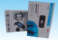 China custom F-flute corrugated box printing factory with hanger for windshield mount holder for sale