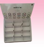 China custom cheap product corrugated display boxes merchandise display case supplier for sale