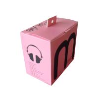 China custom E-flute corrugated packaging automatic lock bottom box for electronic toy for sale