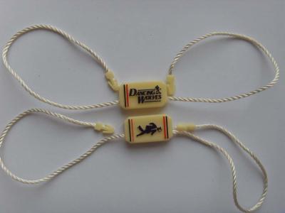 China custom plastic seal tag manufacturer for Suitcases Shoes Caps Blankets toys for sale