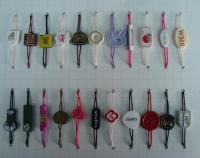 China custom clothing plastic price tag with embossed logo wholesales manufacturer for sale