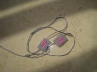 China custom colorful plastic tag locks clothing security tag hang tag plastic string for sale