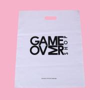 China custom printed eco LDPE plastic shopping cosmetic bags wholesale production for sale
