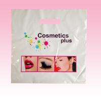 China custom printed eco LDPE plastic shopping cosmetic bags wholesale production for sale