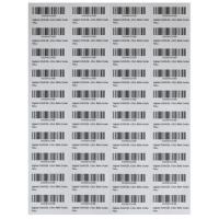 China custom wholesales artpaper barcode sticker label printing for sale manufacturer for sale