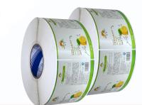 China custom artpaper self-adhesive label sticker with design printing in roll factory for sale