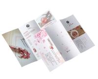 China custom full color discount flies presentation folder printing order brochures for sale