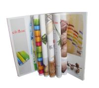 China custom color 157gsm artpaper brochure design services cheapest print online for sale