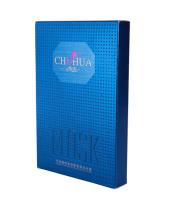 China custom printing paper medicine box manufacturer emboss silver stamping logo for sale