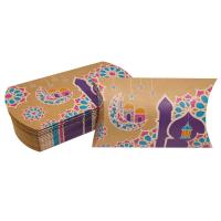 China Custom Printed Kraft Paper Pillow Boxes – Eco-Friendly Packaging For Gifts, Retail & Small Business Branding for sale