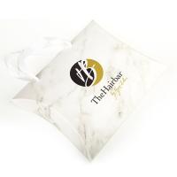 China Cheap Custom Eco-Friendly Printed Pillow Paper Boxes With UV Logo factory for sale