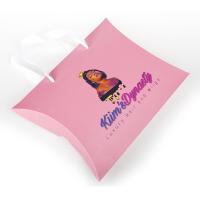 China Custom Luxury Wig Pillow Boxes with Handle – Printed Hair Packaging for Wigs & Extensions for sale