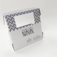 China Custom Printed E-Flute Corrugated Mailer Boxes with Window | Foldable Shipping Box Packaging for sale