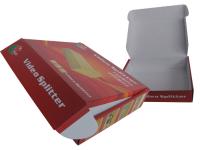 China Custom Promotional Foldable Paper Packaging Box clothing Boxes without glue for sale