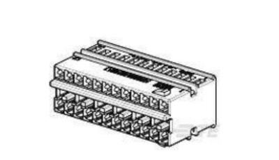 China Wire To Wire Electronic Wire Connectors Housing For Femal Terminal 284224-1 284224-2 for sale