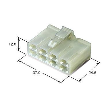 China KET Korea Electric Terminal Connectors MG610051,MG620050 Automotive Housing Wire to Wire 4 Pin Connector for sale