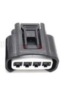 China Natural Insulation Auto Electrical Connectors , 6098-7358 Wire Harness Connectors for sale