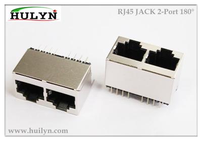 China 1x2 Vertical RJ45 connector Shield,RJ45 Modular 8P8C JACK for sale