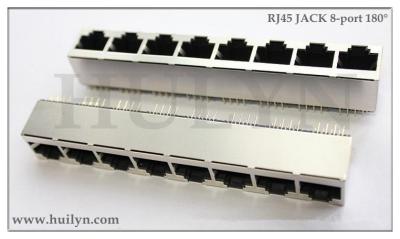 China 1x8 Vertical RJ45 connector,RJ45 Modular JACK for sale