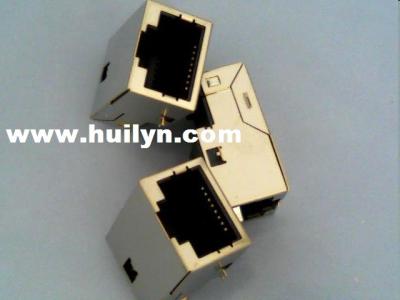 China RJ45 With Transformer Jacks SMD 100BASE  Connector for sale